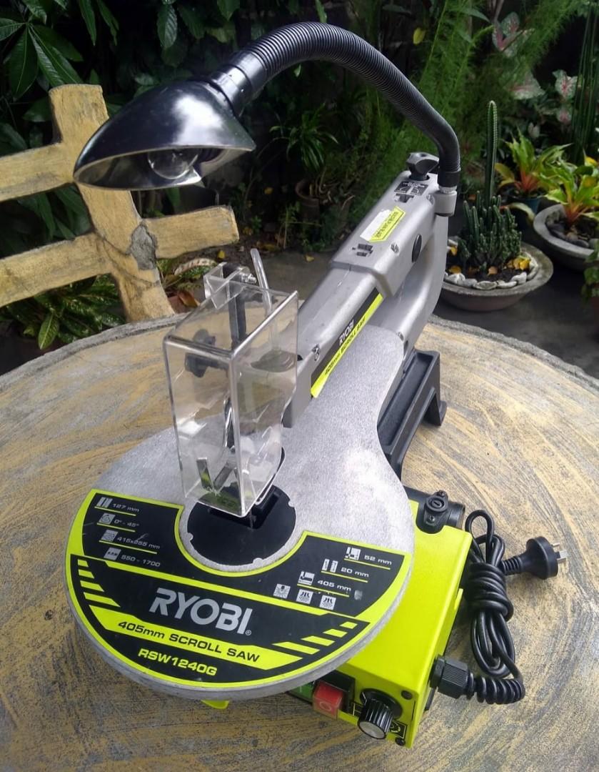 COD Ryobi tools. Scroll saw, generator, shredder, electric grass cutter ...