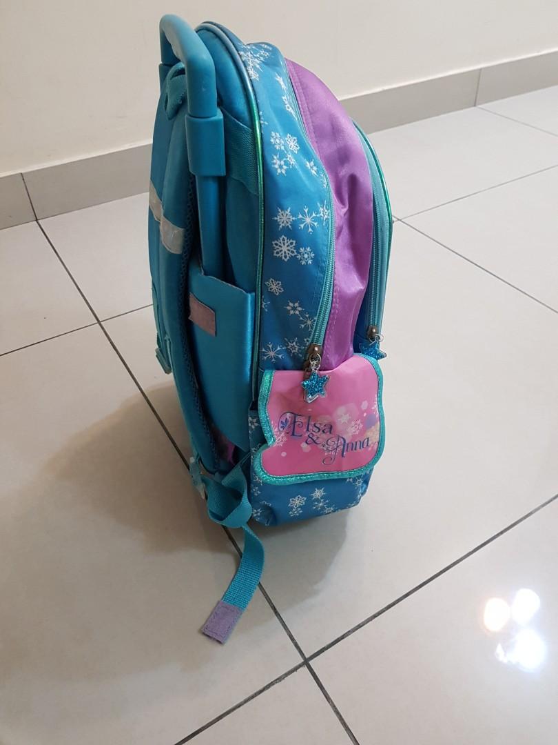 Disney Original Frozen Trolley Bag, Babies & Kids, Going Out, Diaper ...