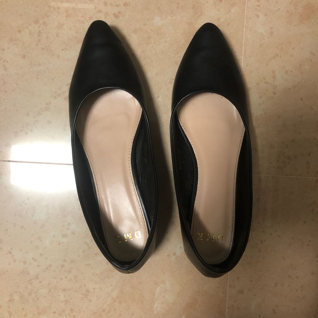 DMK - Black Formal Shoes, Women's Fashion, Footwear, Flats on Carousell