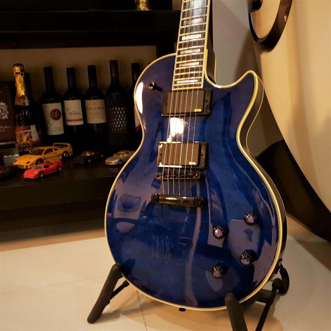 Epiphone Prophecy Les Paul Custom Plus EX, Hobbies & Toys, Music ...