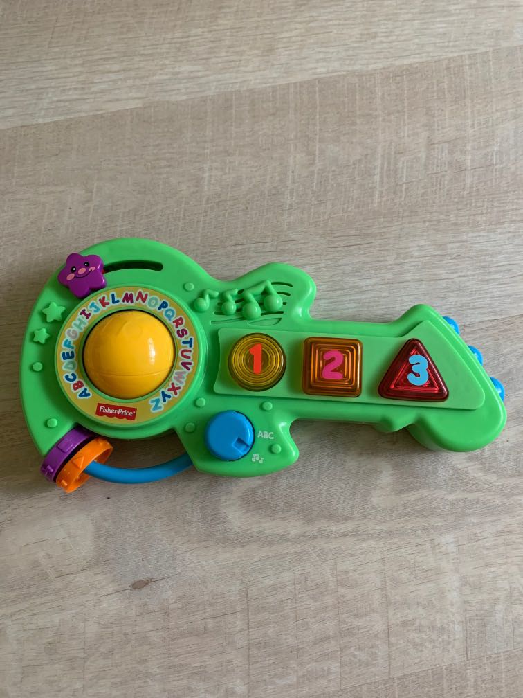 Fisher Price Guitar, Babies & Kids, Infant Playtime on Carousell