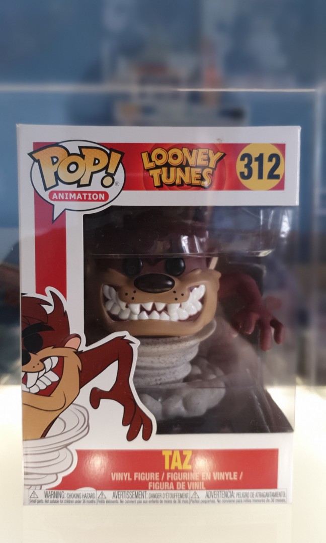 FUNKO POP!: Taz (Looney Tunes), Hobbies & Toys, Toys & Games on Carousell