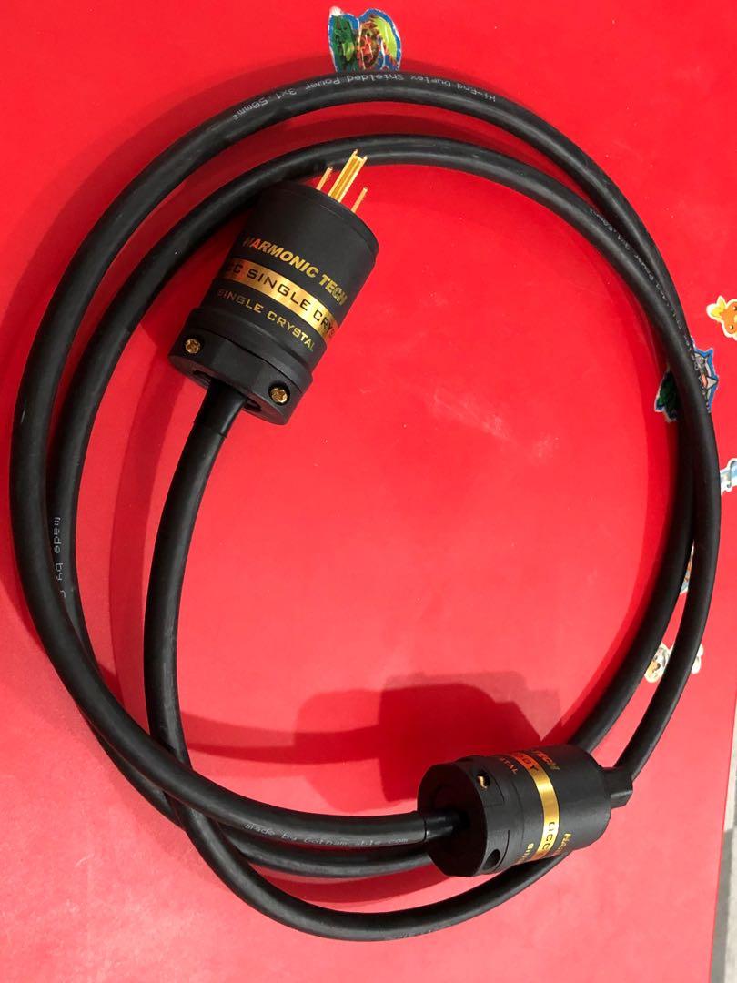 Gotham 86215 2meters power cord with Harmonic Tech Gold plugs ...