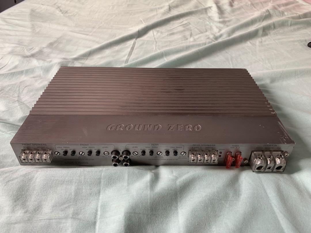 Ground Zero amp, Car Accessories, Accessories on Carousell