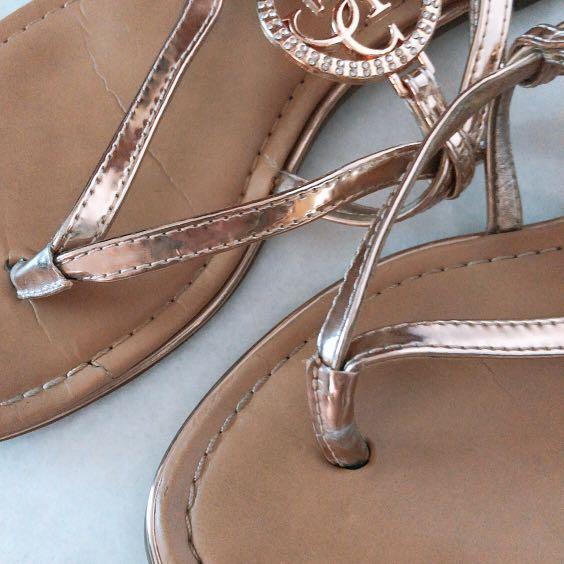 Guess Sandals, Women's Fashion, Footwear, Sandals on Carousell