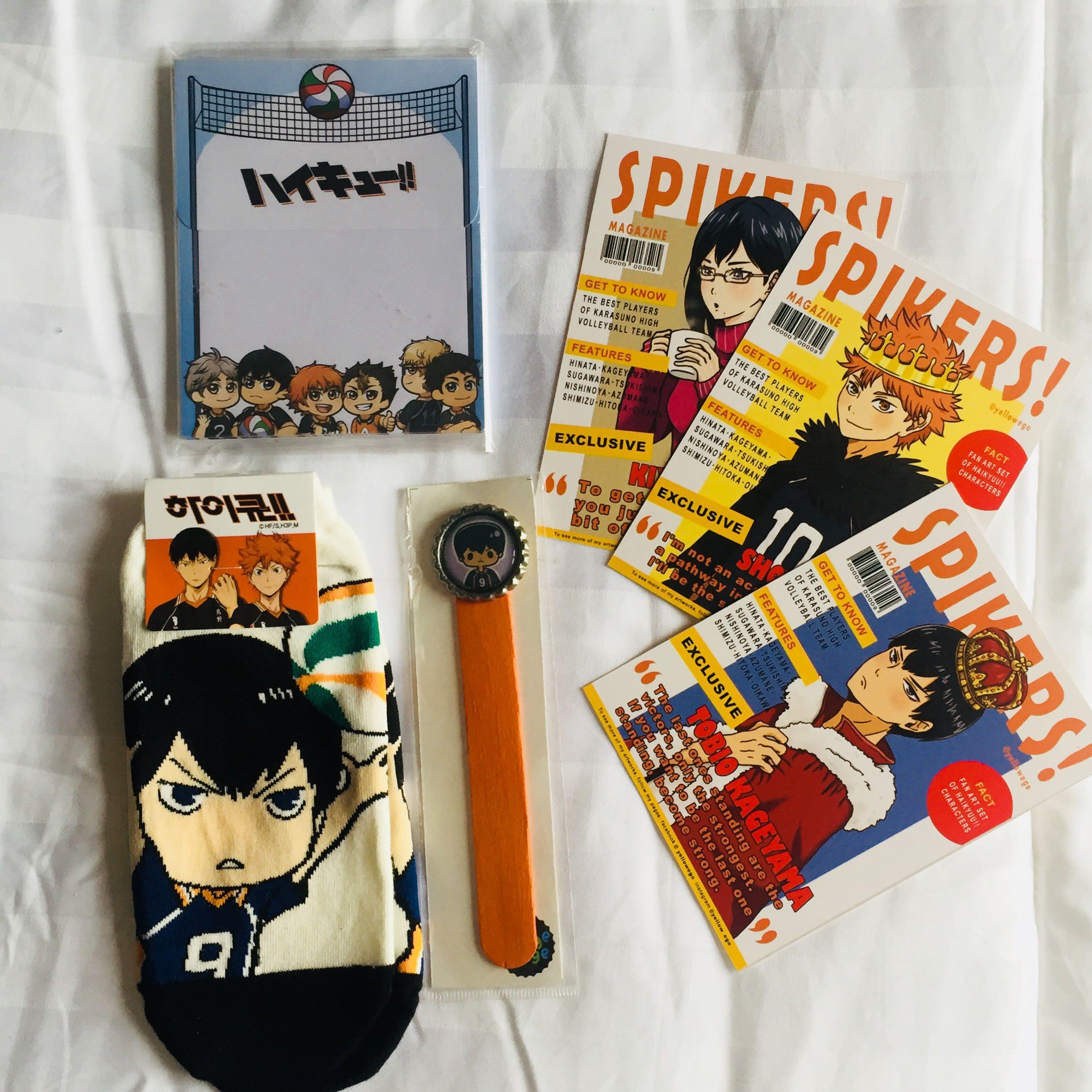 Haikyuu! Fan made goods, Hobbies & Toys, Memorabilia & Collectibles, J ...