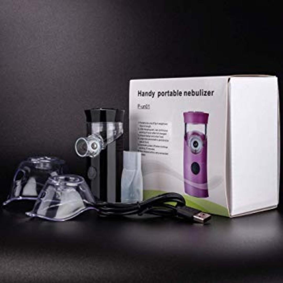 Handheld portable inhaler, personal nebulizer, built-in rechargeable ...