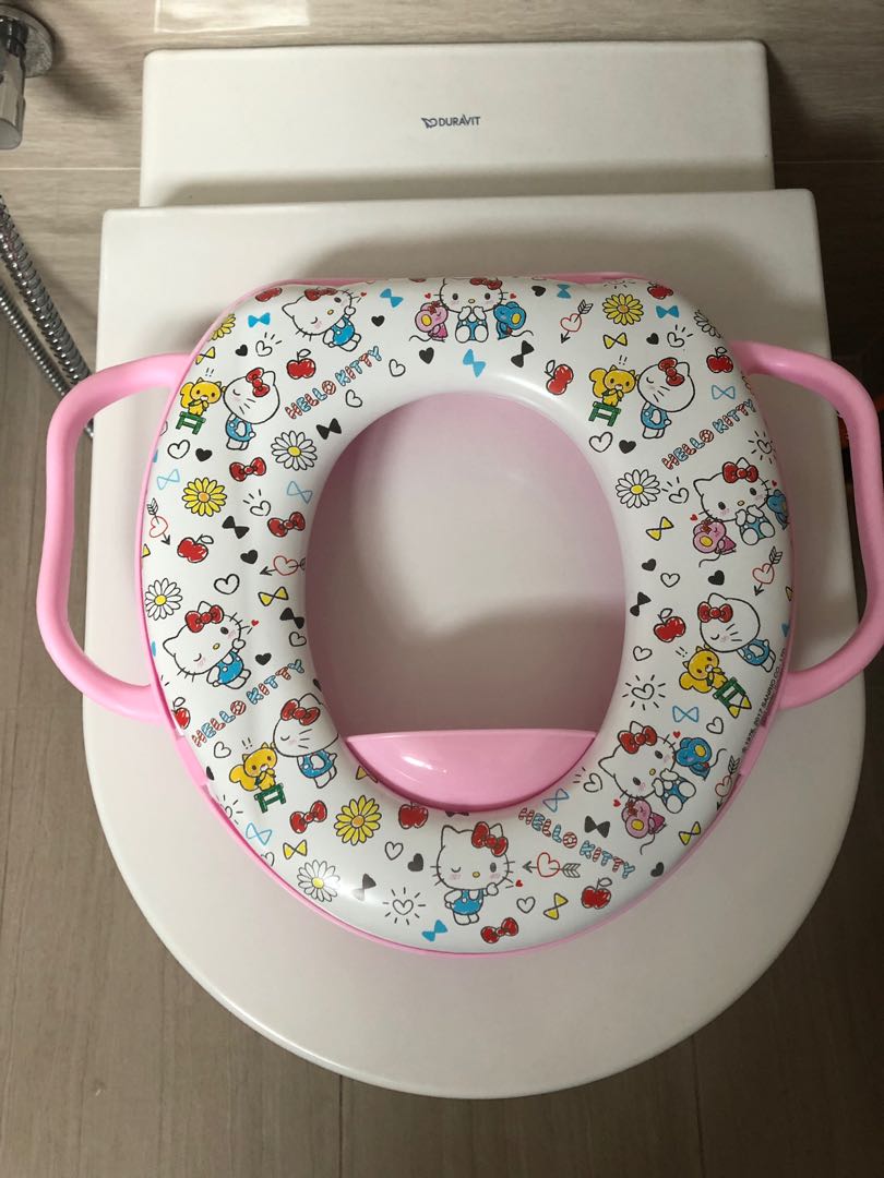 Hello Kitty potty seat, Babies & Kids, Cots & Cribs on Carousell
