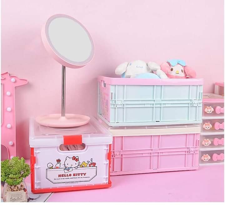 Hello kitty storage box, Furniture & Home Living, Home Improvement ...