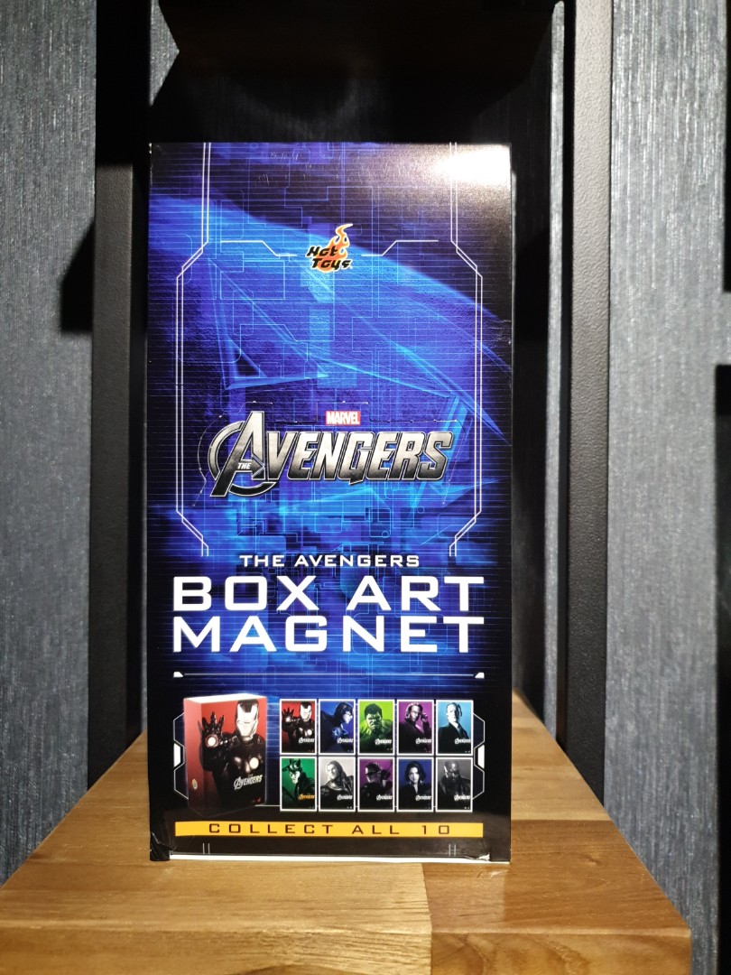 Hot Toys The Avengers Box Art Magnet Set 10 Different Designs MISB ...