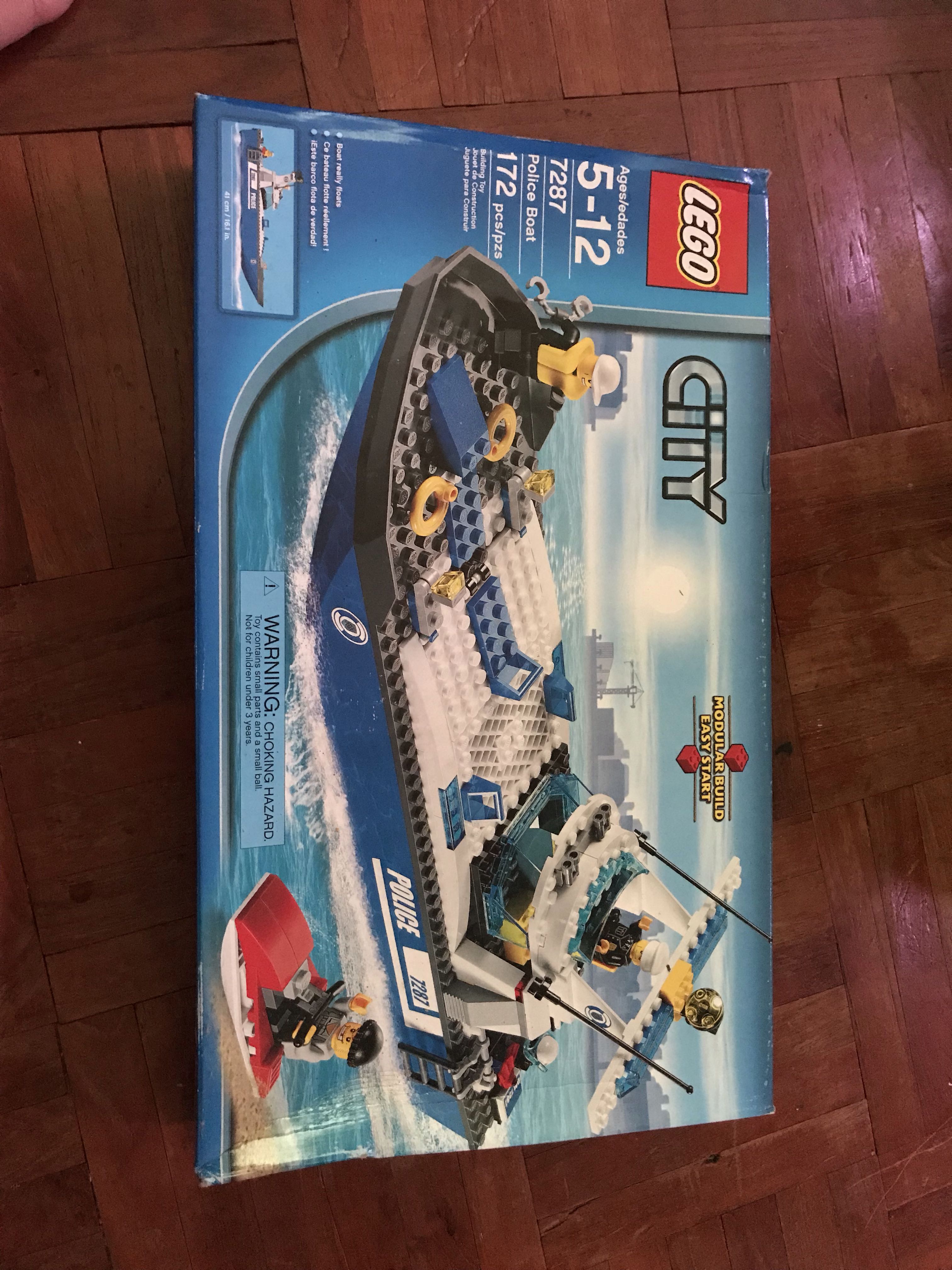 LEGO CITY 7287 NIB Police Boat, Hobbies & Toys, Toys & Games on Carousell