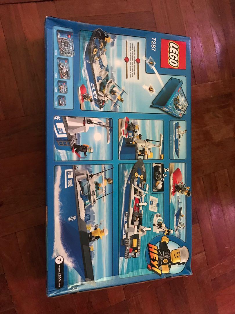 LEGO CITY 7287 NIB Police Boat, Hobbies & Toys, Toys & Games on Carousell