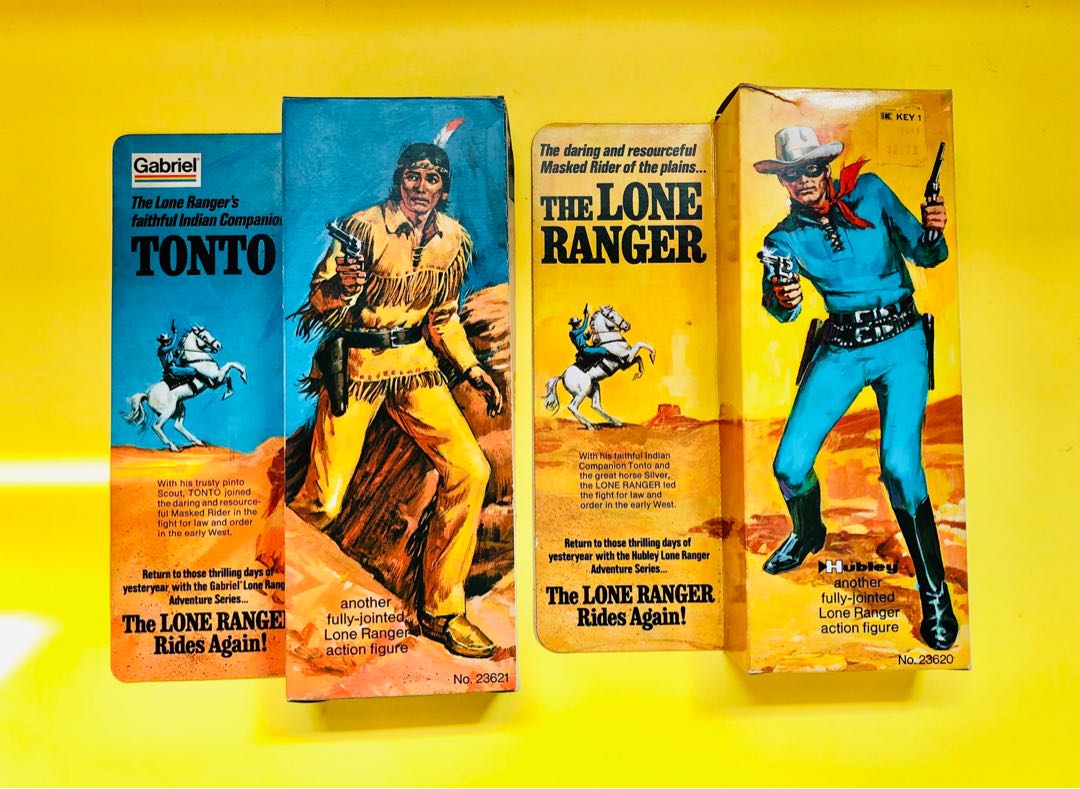 Lone Ranger & Tonto Action Figures, Hobbies & Toys, Toys & Games on ...