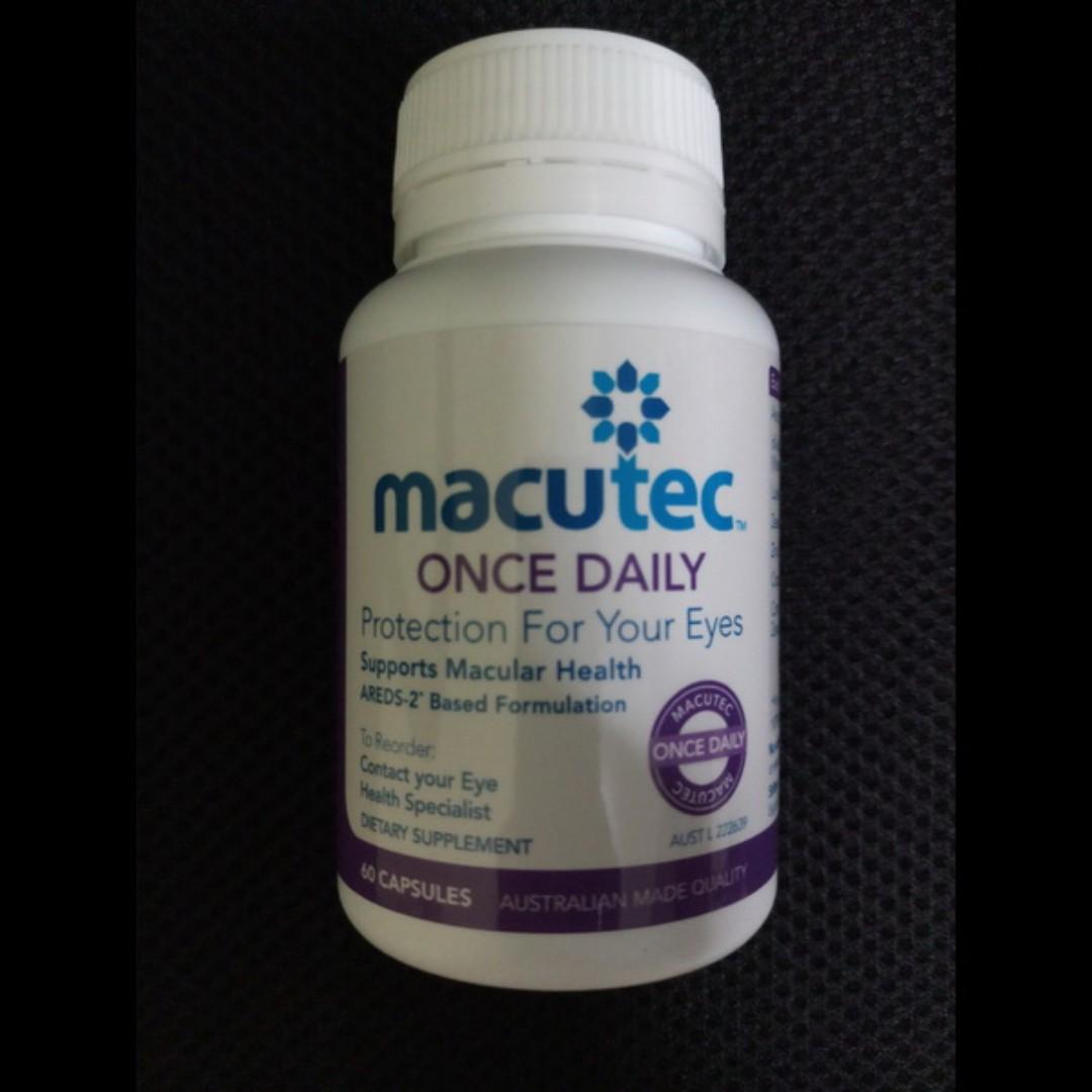 Macutec Once Daily (60 Capsules), Health & Nutrition, Health ...