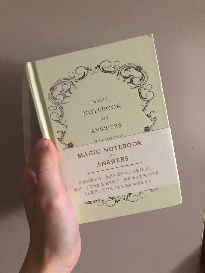 Magic notebook, Hobbies & Toys, Stationery & Craft, Stationery & School ...