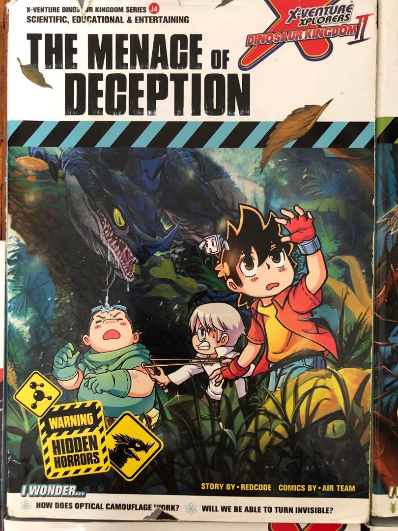 Manga comics (7): X-Venture Dinosaur Kingdom Series, Hobbies & Toys ...