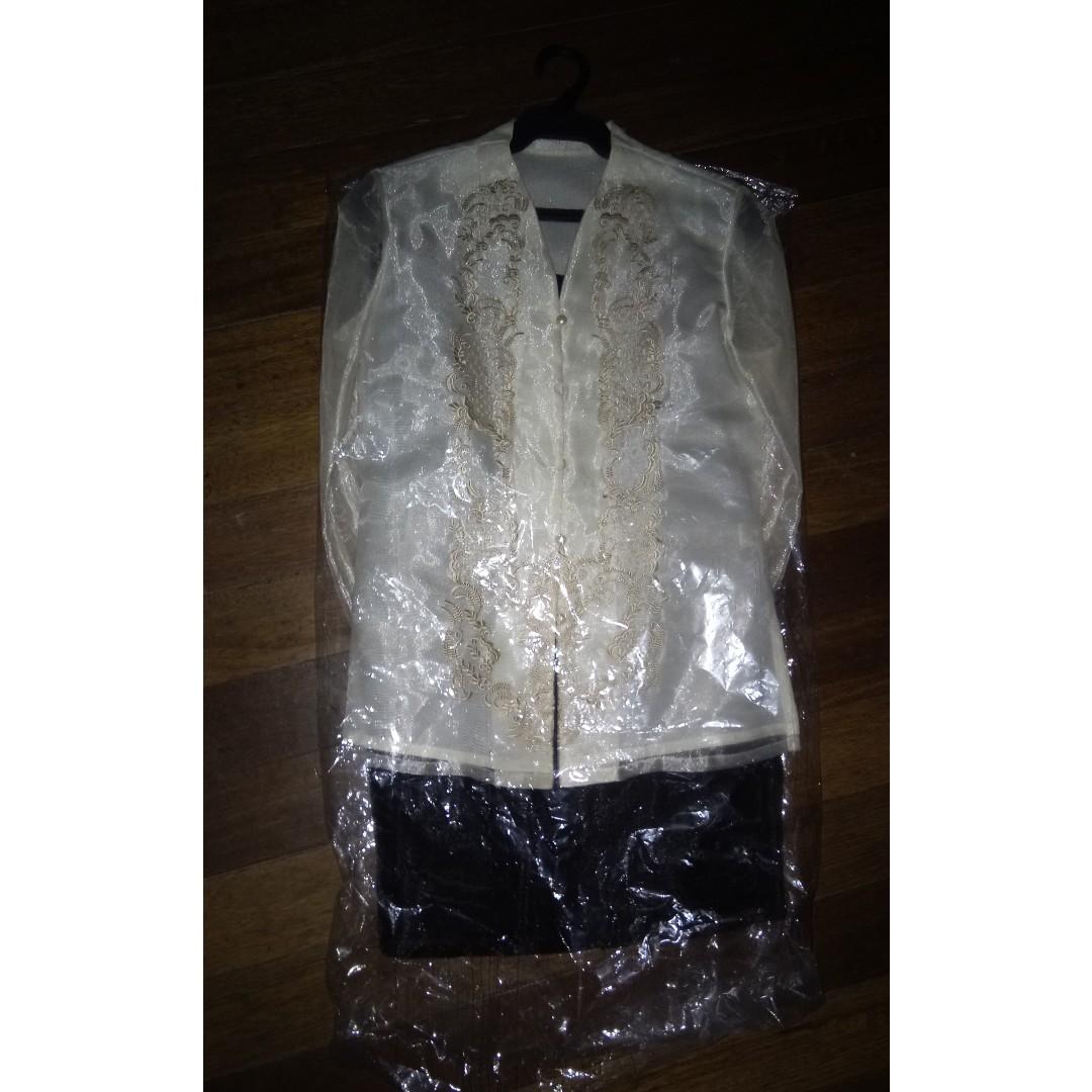 Modern Filipiniana (Terno Top and skirt), Women's Fashion, Dresses ...