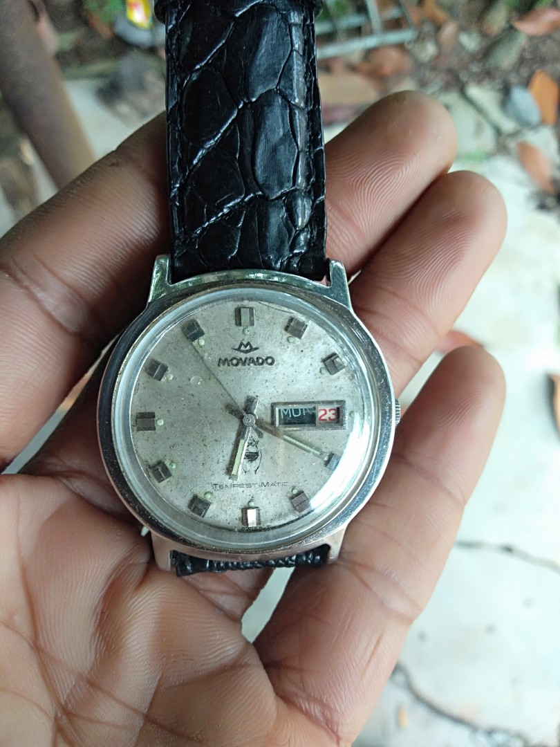 Movado tempestmatic automatic, Men's Fashion, Watches & Accessories ...