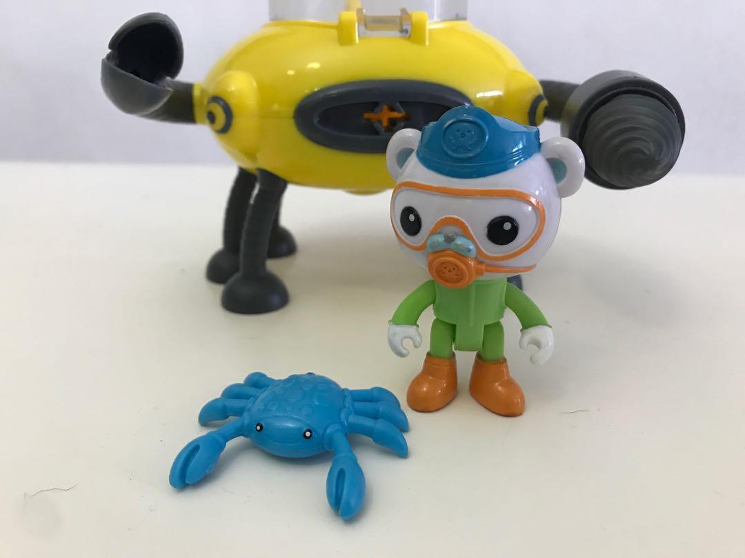 Octonauts Claw and Drill Gup D with Captain Barnacles, Hobbies & Toys ...