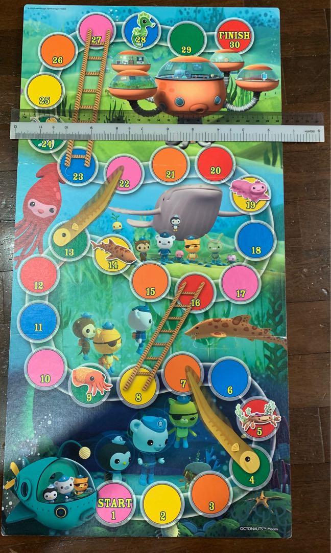 Octonauts snake and ladder, Hobbies & Toys, Toys & Games on Carousell