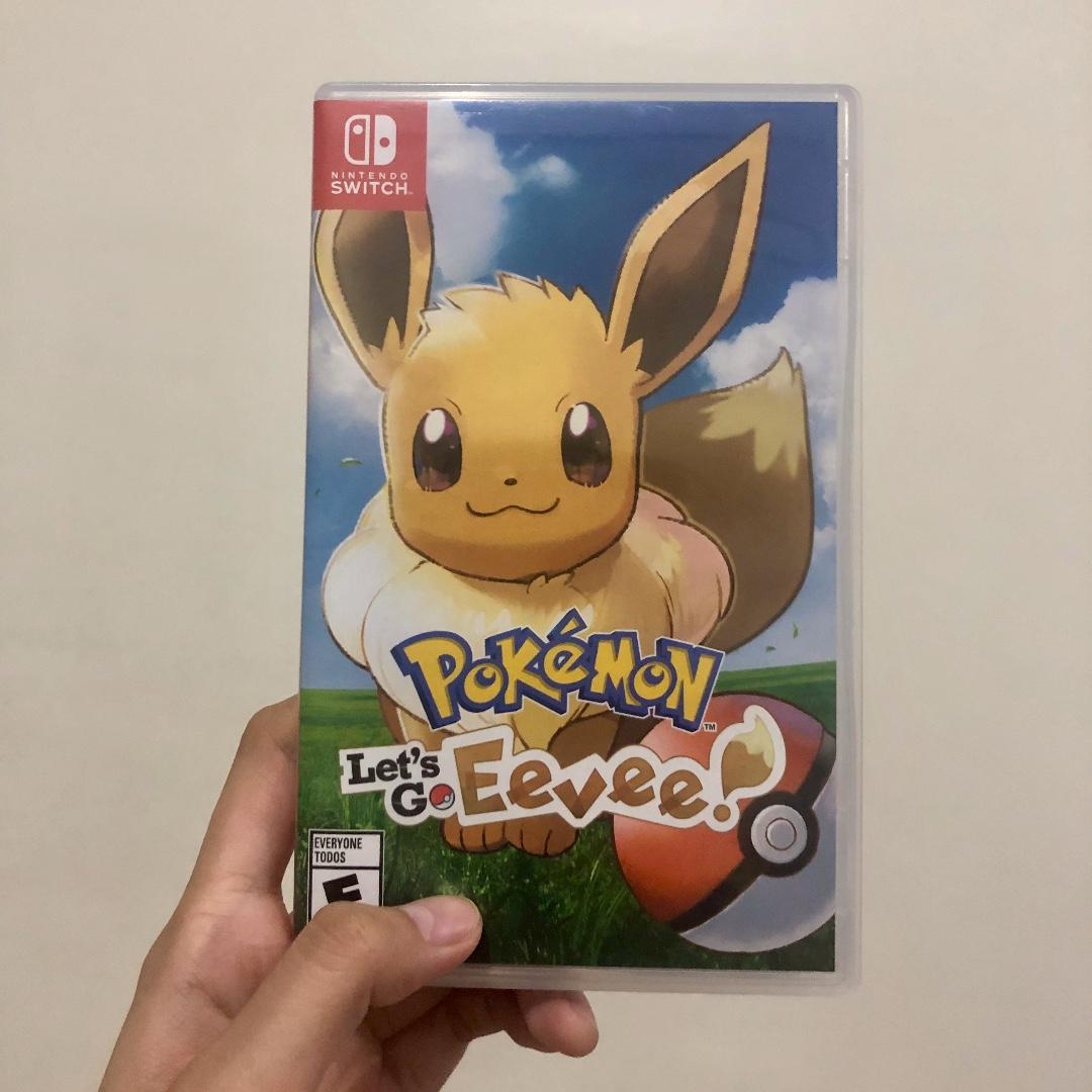 Pokemon Let's Go Eevee Nintendo Switch Game, Video Gaming, Video Games ...