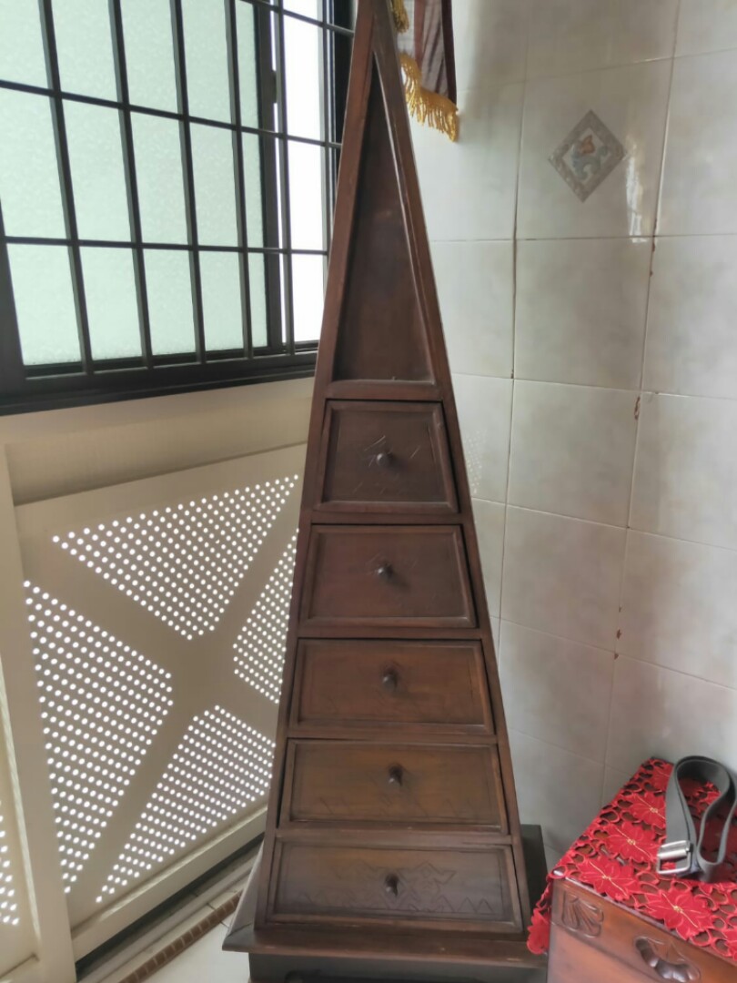 Pyramid drawer, Furniture & Home Living, Furniture, Shelves, Cabinets ...