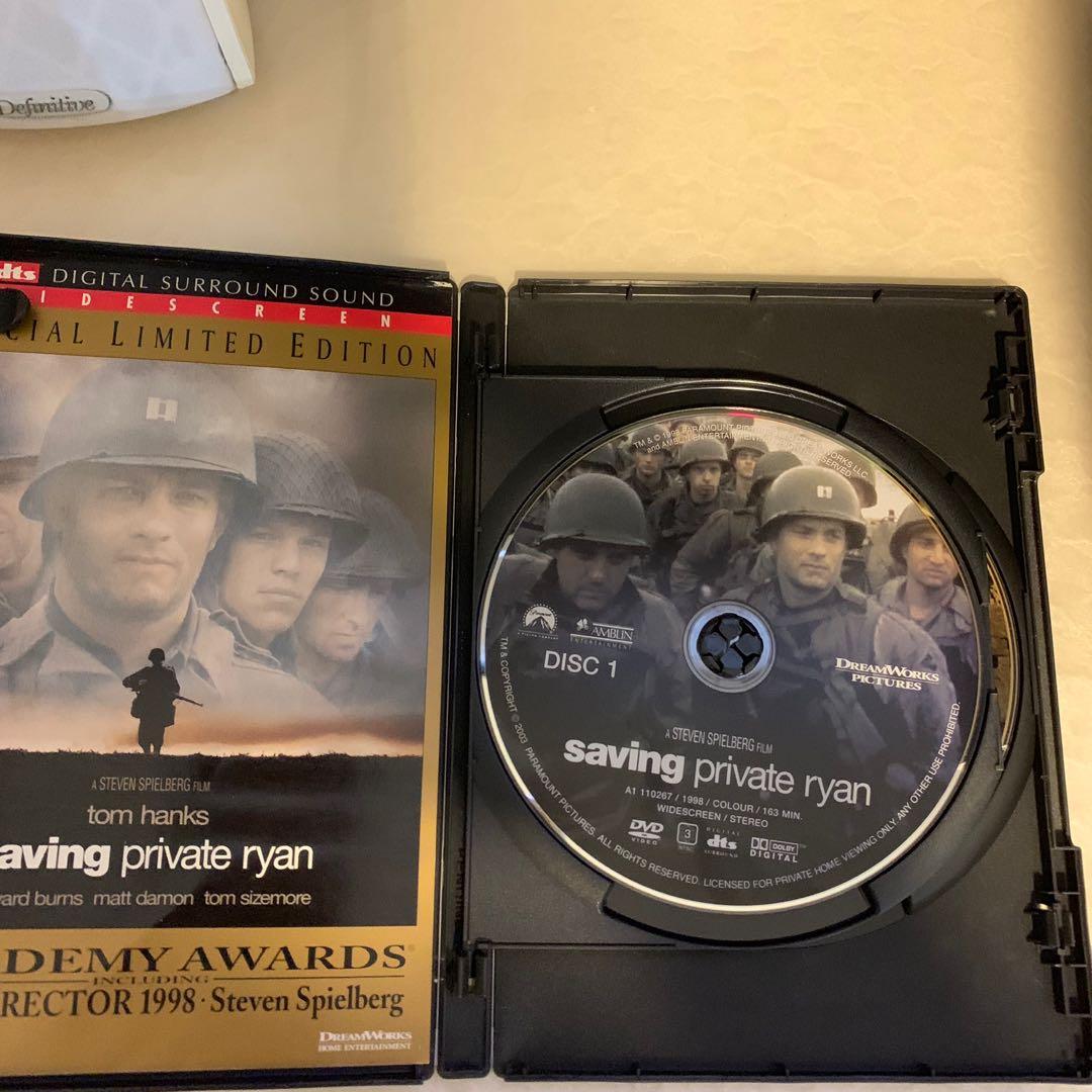 Saving Private Ryan (2 DVD Movies), Hobbies & Toys, Music & Media, CDs ...