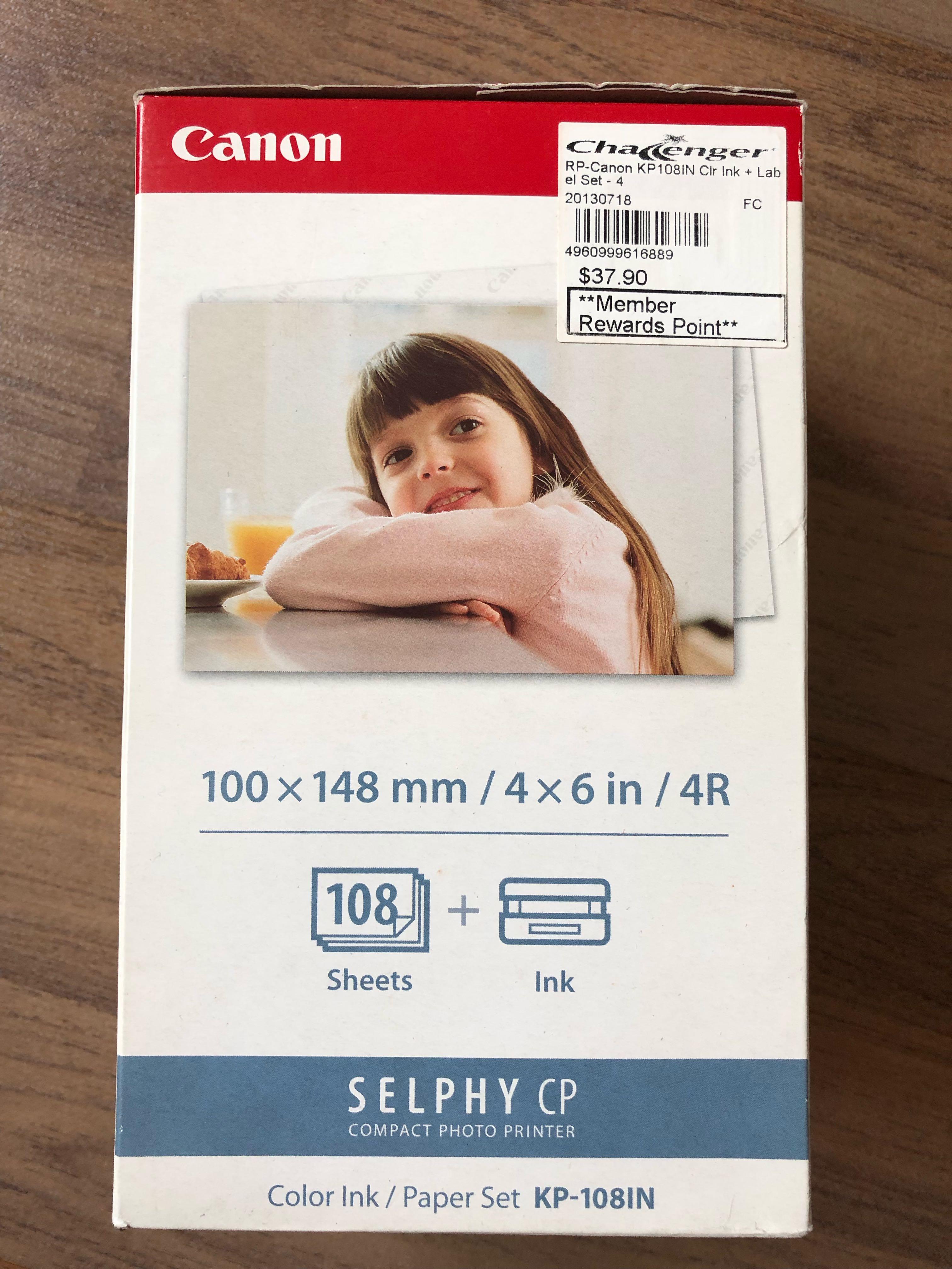 Selphy Printer photo Paper, Computers & Tech, Printers, Scanners ...