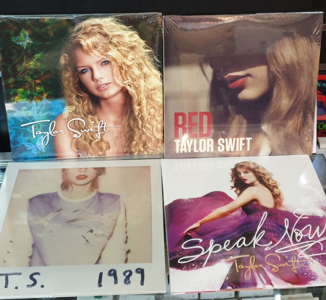 TAYLOR SWIFT : TAYLOR SWIFT ALBUM (VINYL RECORDS), Hobbies & Toys ...
