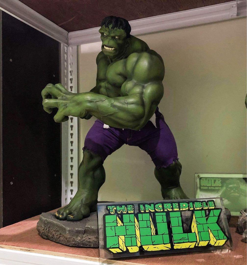 The Incredible Hulk acrylic name plate, Hobbies & Toys, Memorabilia ...