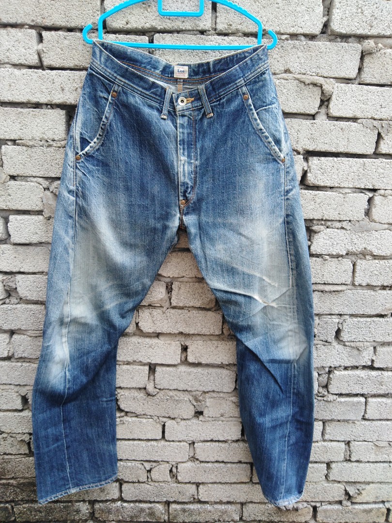 Vtg lee gripper zipper jeans, Men's Fashion, Bottoms, Jeans on Carousell