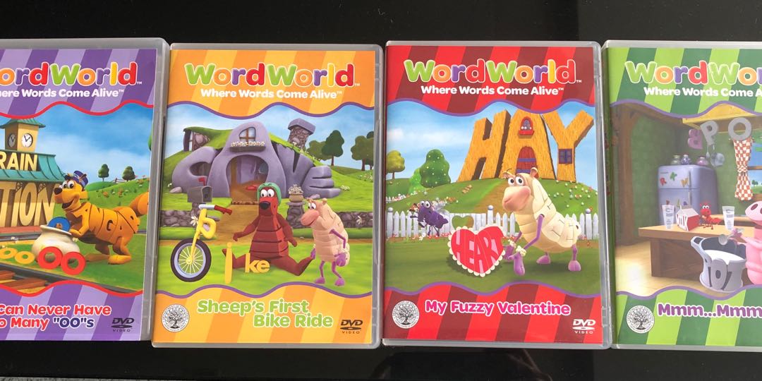 WordWorld DVDs, Hobbies & Toys, Toys & Games on Carousell