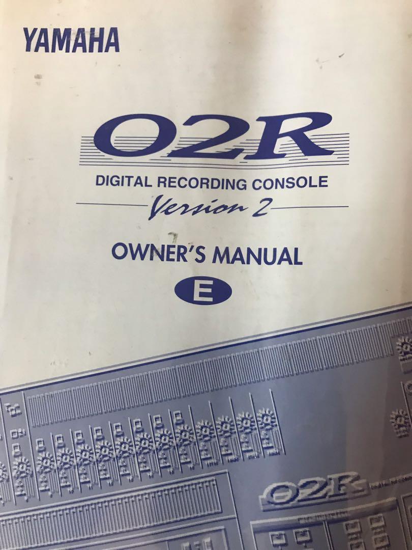 Yamaha O2R Version 2. Digital Recording Console, 興趣及遊戲, 音樂、樂器 & 配件, 樂器 ...