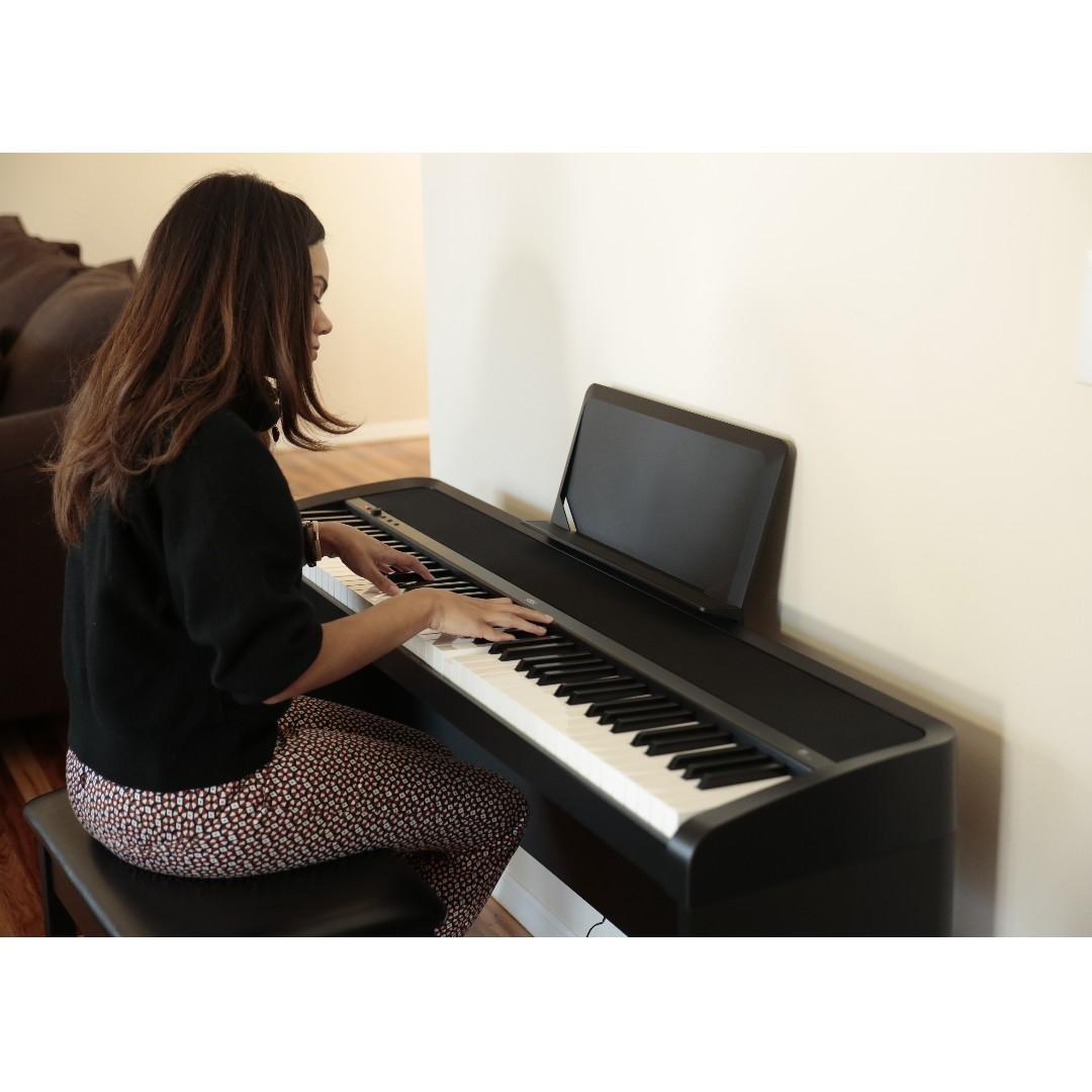 KORG B2 Digital Piano White/Black (Korg B1 Successor) (b2/b1 successor ...