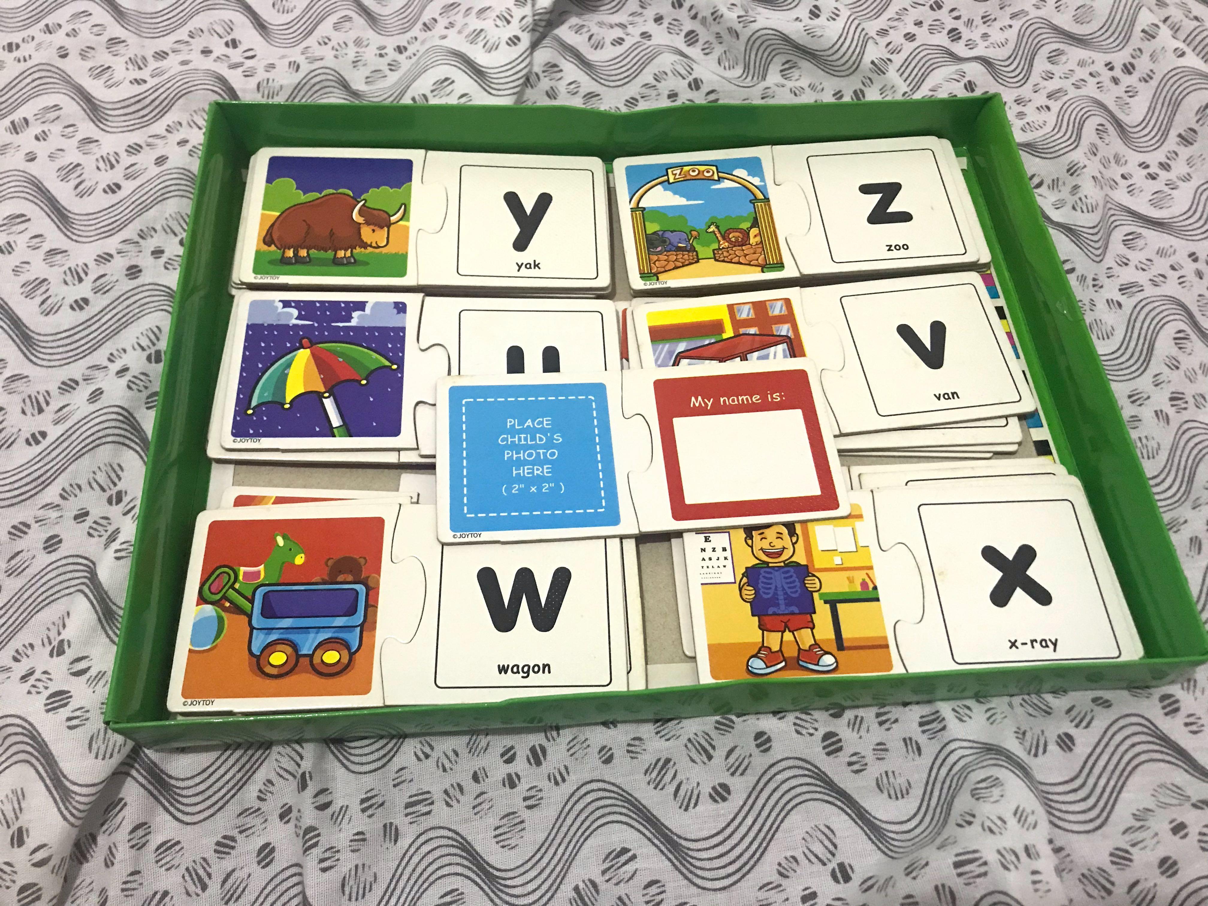 27 Self-Correcting Alphabet Puzzles, Babies & Kids, Infant Playtime on ...