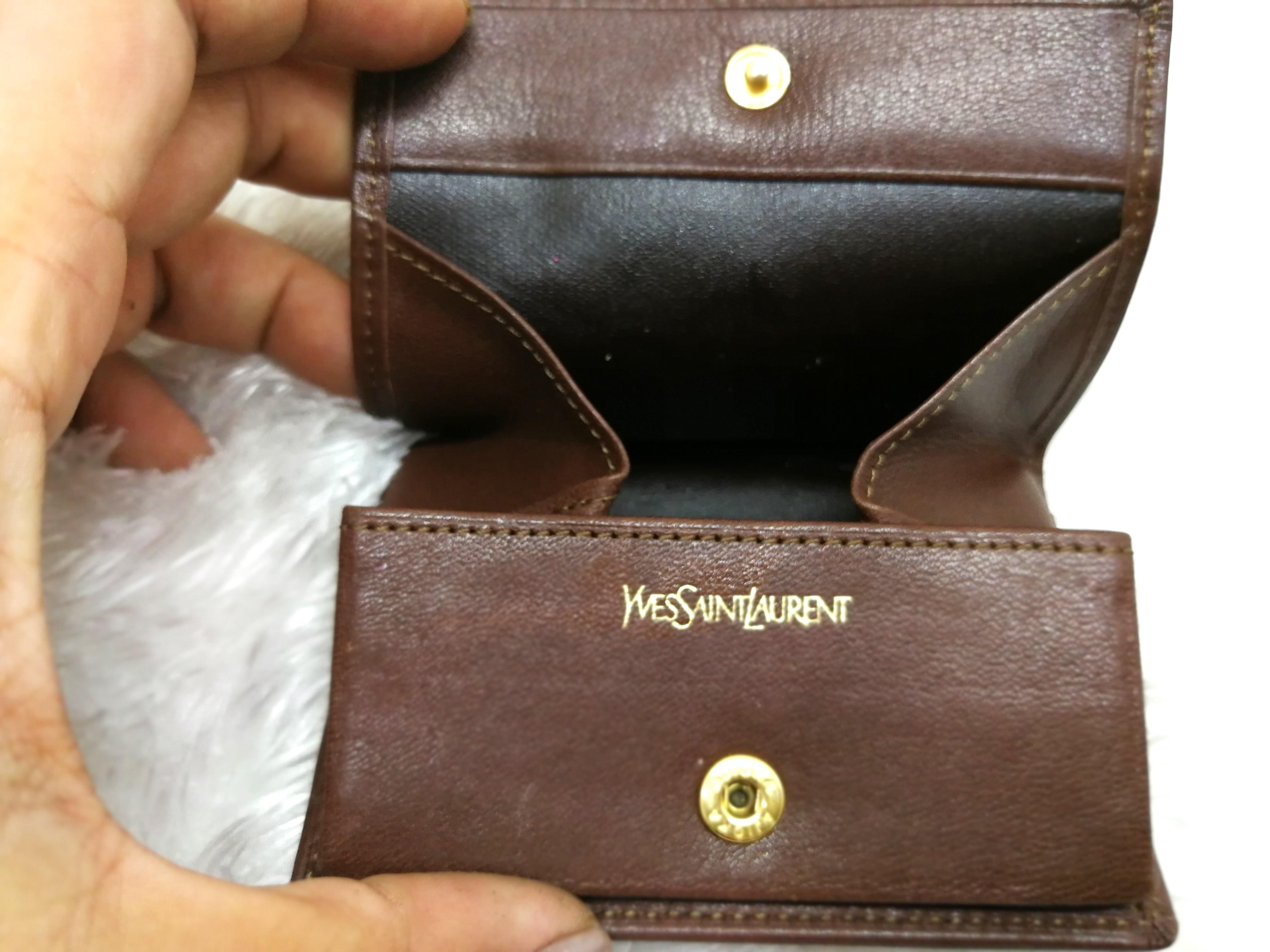 Authentic YSL Coin Purse, Women's Fashion, Bags & Wallets, Wallets ...