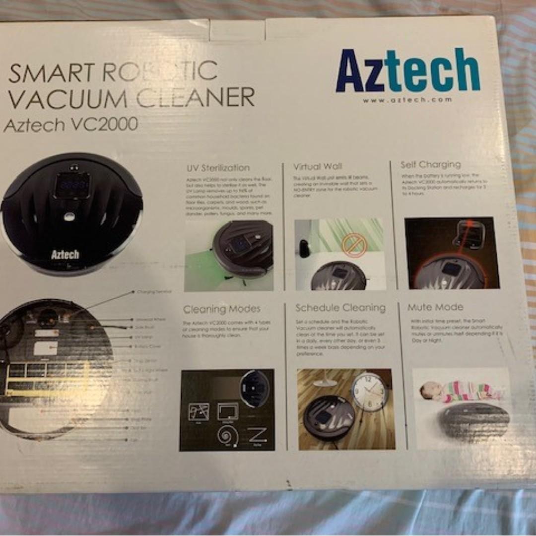 Aztech Robotic Vacuum Cleaner, TV & Home Appliances, Vacuum Cleaner ...