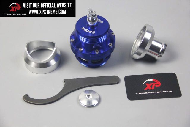 BLOW OFF VALVE FORGE 50MM BLUE, Auto Accessories on Carousell