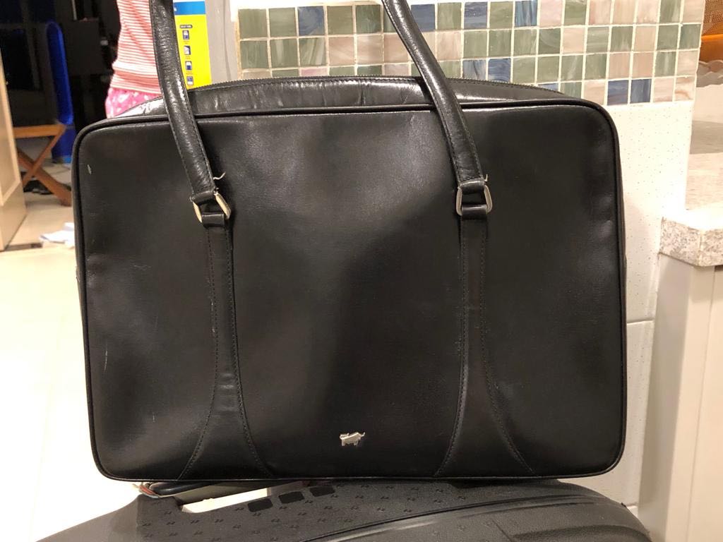 Braun buffel bag, Luxury, Bags & Wallets on Carousell