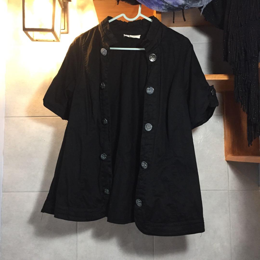 Debbie Morgan Black Short Sleeve Bolero Jacket, Women's Fashion, Tops ...