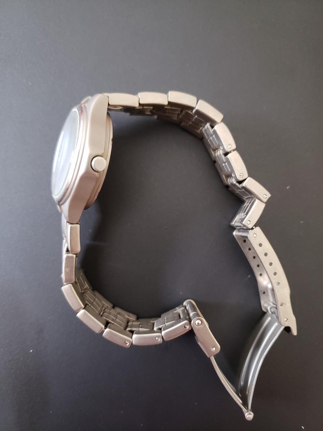 Elgin USA Titanium Watch Solar Drive with Diamond for sale or swap ...