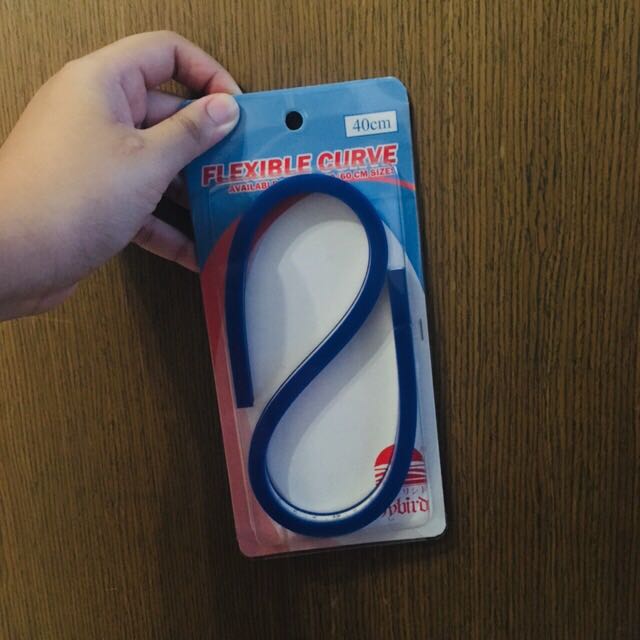 FLEXIBLE CURVE RULER, Hobbies & Toys, Stationery & Craft, Stationery ...