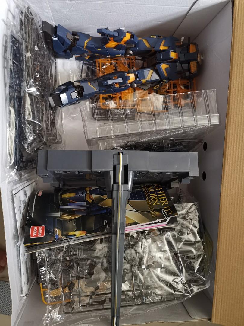 Gundam Unicorn Banshee Norn PG with lights (Daban Model), Hobbies ...