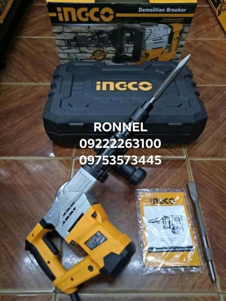 INGCO PDB13008 Demolition Breaker / Demolition Hammer, Commercial ...