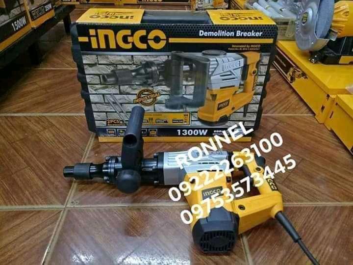 INGCO PDB13008 Demolition Breaker / Demolition Hammer, Commercial ...