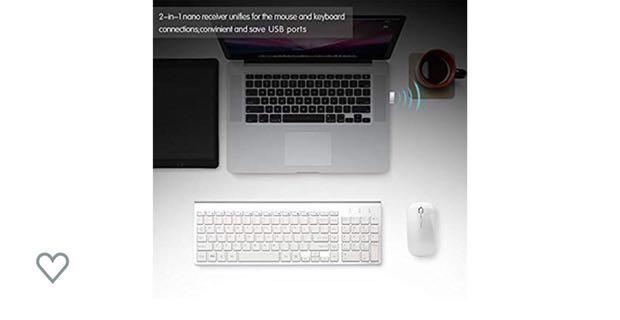 JOYACCESS Wireless Keyboard, Computers & Tech, Parts & Accessories, Computer Keyboard on Carousell