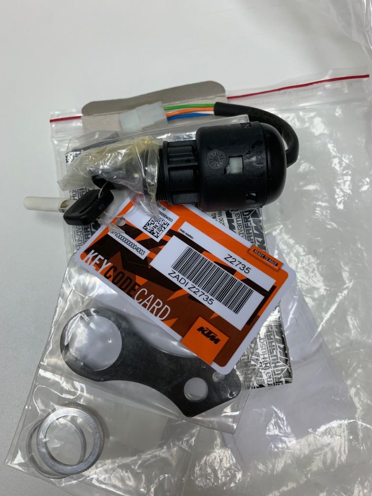 KTM Key Switch kit for 2012 and newer, Motorcycles, Motorcycle ...