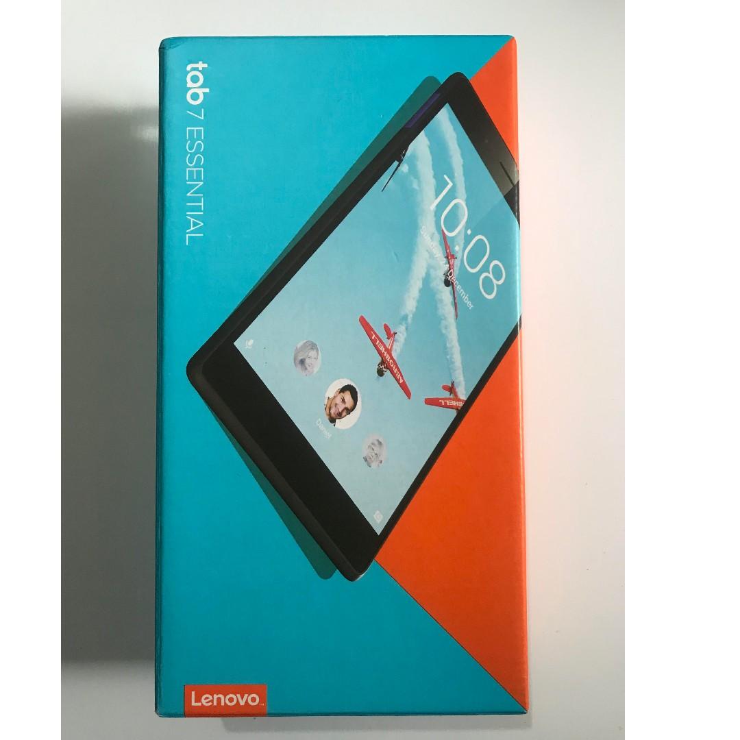 Lenovo Tab 7 Essential Wi-Fi 7 Inches Display Android 7.0 1GB RAM 8GB ...