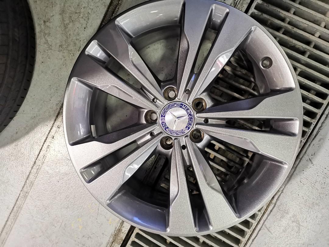 Mercedes 18" rim X 4, Car Accessories, Tyres & Rims on Carousell