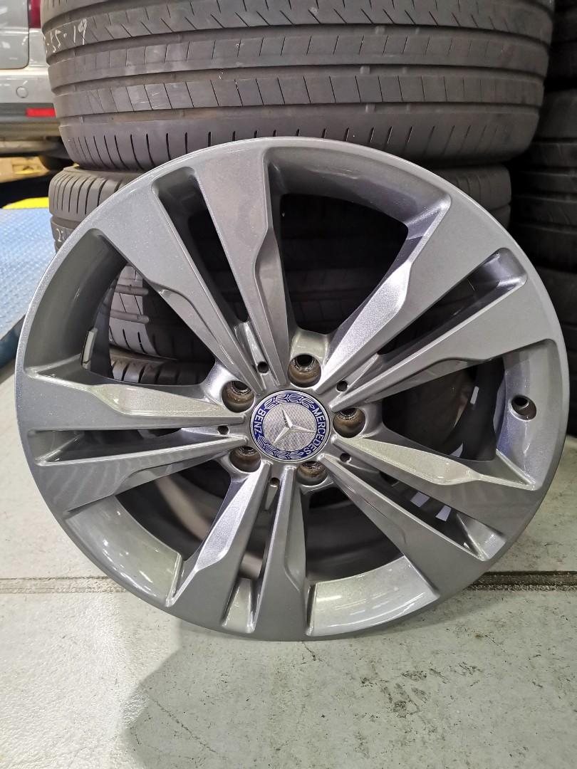 Mercedes 18" rim X 4, Car Accessories, Tyres & Rims on Carousell